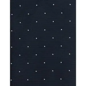 REISS Liam Polka-dot Woven Tie - Navy