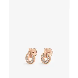 BVLGARI 18ct And Diamond Earrings