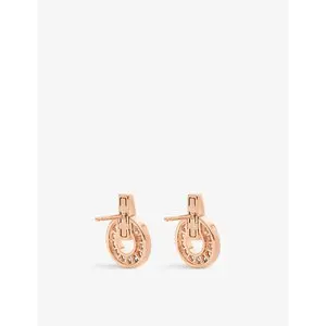 BVLGARI 18ct And Diamond Earrings