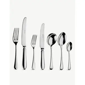ARTHUR PRICE Georgian Stainless Steel Cutlery Set Of 44 - Clear