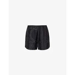 TOTEME Wide-leg High-rise Silk-twill Shorts
