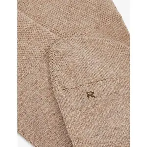 Falke Sensitive London Stretch Cotton-blend Socks - Nutmeg Mel