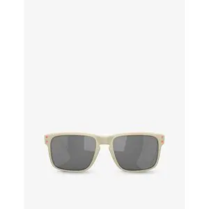 Oakley Holbrook Square-frame Sunglasses - Cream