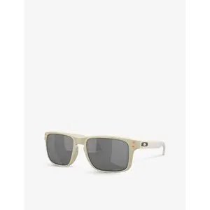 Oakley Holbrook Square-frame Sunglasses - Cream