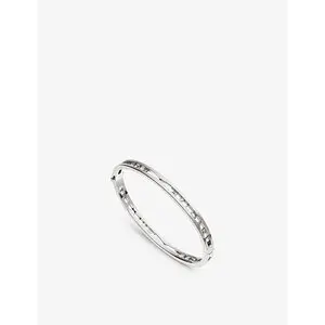 BVLGARI B.zero1 18ct White-gold Bangle Bracelet