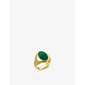THOMAS SABO Malachite Ring - Green