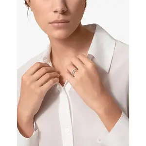 Cartier Juste Un Clou 18ct White-gold And Diamond Ring - White Gold
