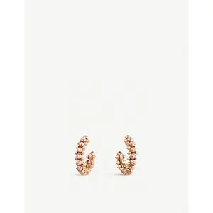 CARTIER Clash De 18ct Rose-gold And 0.41ct Diamond Earrings - Pink Gold