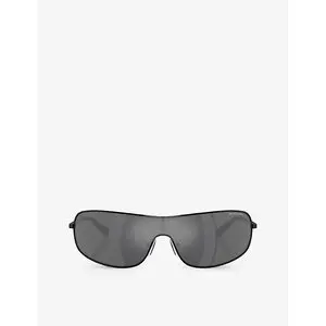 Michael Kors Rectangle-frame Sunglasses - Black