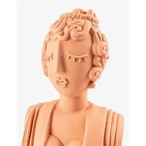 SELETTI Magna Graecia Terracotta Bust 44cm