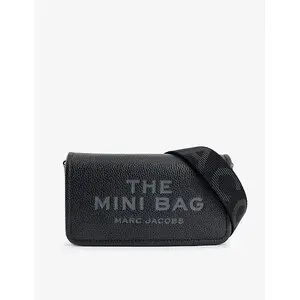 Marc Jacobs The Mini Leather Crossbody Bag - Black