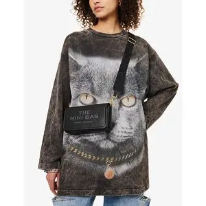 Marc Jacobs The Mini Leather Crossbody Bag - Black
