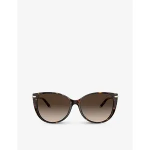 Tiffany & Co. Tf4178 Cat-eye Sunglasses - Brown