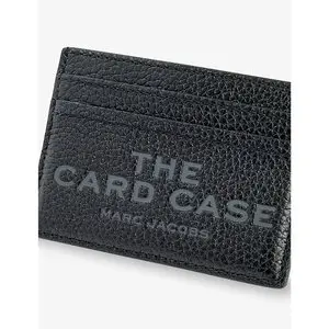 Marc Jacobs The Card Case Leather Card Case - Black