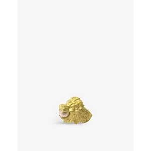LA MAISON COUTURE Miphologia Lion Cocktail Ring - Gold
