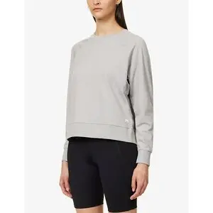 Vuori Halo Relaxed-fit Sweatshirt - Pale Heather Grey