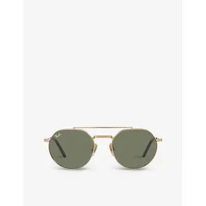 Ray-ban Titanium Crystal Sunglasses - Gold