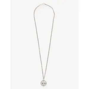 SERGE DENIMES Journey Compass Pendant Necklace - Silver