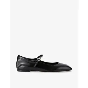 AeydĒ Uma Square-toe Leather Pumps
