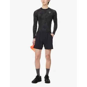 GYMSHARK Logo-print Stretch-woven Shorts