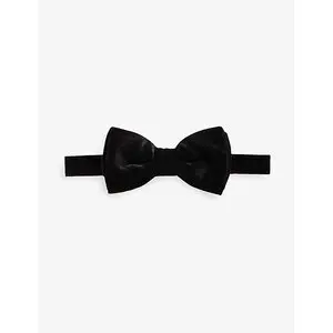 Eton Pre-tied Velvet Bow Tie - Black