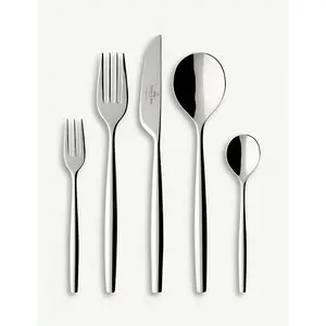 VILLEROY & BOCH Metrochic Stainless Steel Cutlery Set 30 Pieces - Silver