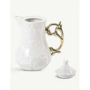 SELETTI I-wares Gold Porcelain Teapot 23cm - One-color