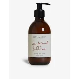PLUM AND ASHBY Sandalwood & Labdanum Hand And Body Lotion 300ml - One-color