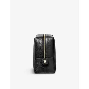 ASPINAL OF LONDON London Large Grained-leather Case - Black