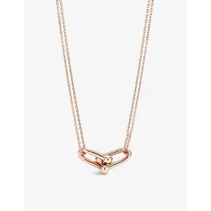 Tiffany & Co. Hardwear Double Link Necklace - Rose Gold