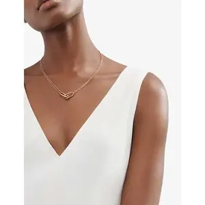 Tiffany & Co. Hardwear Double Link Necklace - Rose Gold