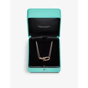 Tiffany & Co. Hardwear Double Link Necklace - Rose Gold