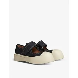 Marni Pablo Denim Mary Jane Trainers