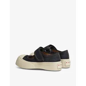 Marni Pablo Denim Mary Jane Trainers