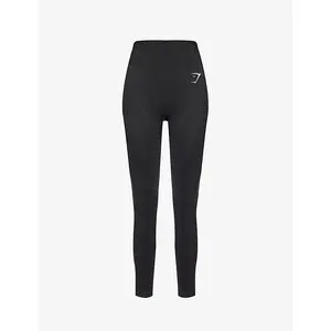 GYMSHARK Vital 2.0 Logo-print Stretch-jersey Leggings Xxl