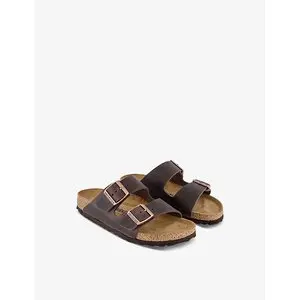 BIRKENSTOCK Arizona Leather Sandals - Habana