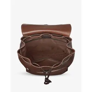ASPINAL OF LONDON Leather Reporter Backpack - One-color