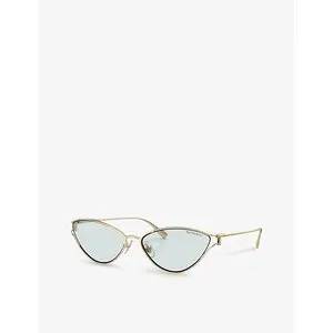 Tiffany & Co. Tf3095 Cat-eye Sunglasses - Gold