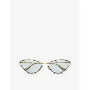 Tiffany & Co. Tf3095 Cat-eye Sunglasses - Gold