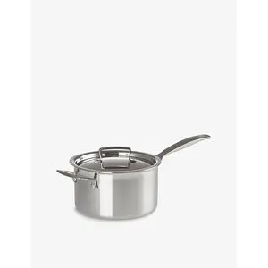 LE CREUSET 3-ply Stainless-steel Saucepan And Lid - One-color