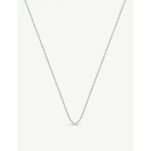 Monica Vinader Rolo Adjustable Chain - Silver