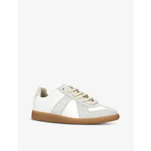 MAISON MARGIELA Replica Leather Low-top Trainers - White