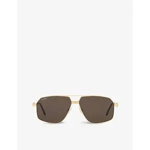 CARTIER Première De Sunglasses - Gold