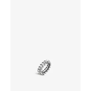 CARTIER Clash De Medium 18ct White-gold Rhodium Ring - White Gold Rhodium