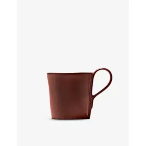 SERAX La Mère Venetian-handle Stoneware Coffee Cup 6.5cm - Red