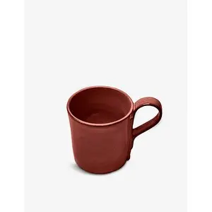 SERAX La Mère Venetian-handle Stoneware Coffee Cup 6.5cm - Red