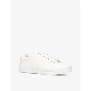 Carvela Daze Weave Low-top Trainers - White