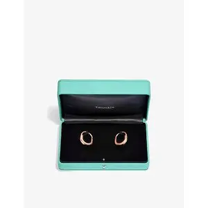 Tiffany & Co. Lock Diamond And 18ct Earrings - Rose Gold