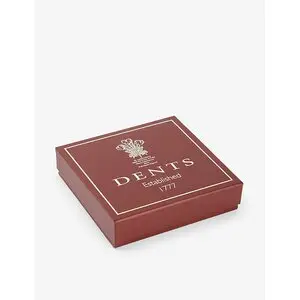 DENTS Logo-debossed Leather Card Holder