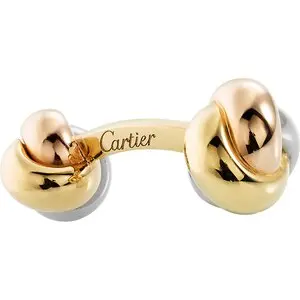 Cartier Trinity Classic Gold Cufflinks